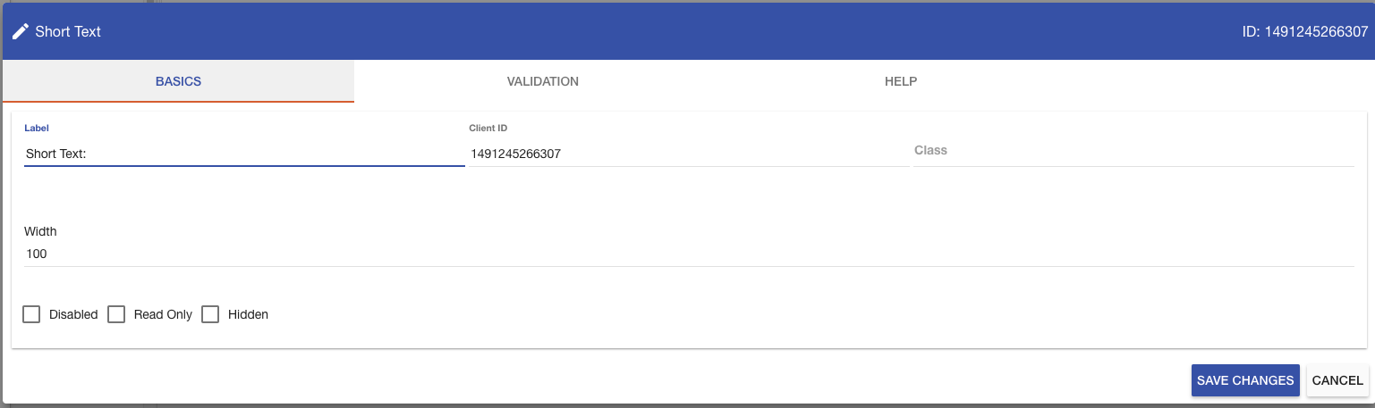 Create Form Questions – Integrify 7