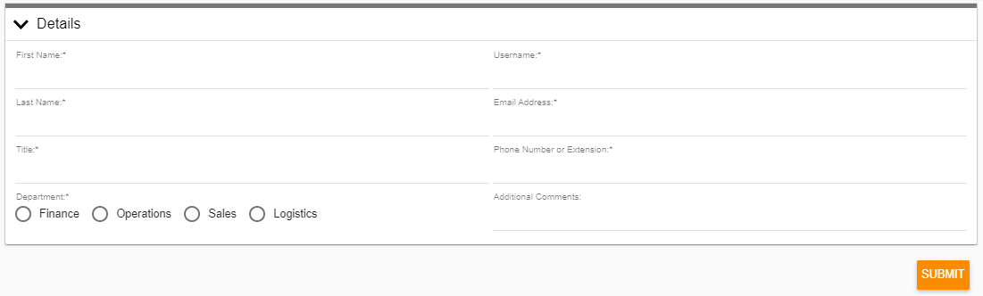 New User Request – Integrify 7